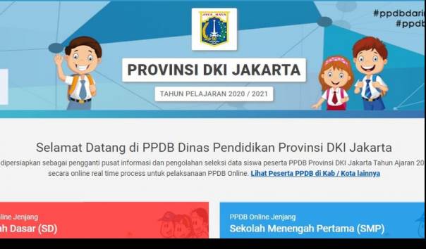 Tahapan Proses dan Seleksi PPDB 2020 DKI Jakarta via Online