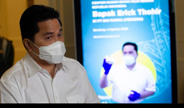 Karena Kasus Alat Tes Antigen Erick Thohir Rombak Jajaran Kimia Farma