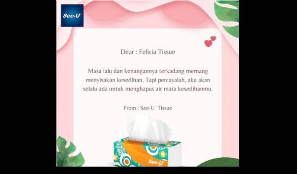 S3 Marketing! Produk Tisu Ini Pakai Momen Kaesang-Felicia Jadi Iklan ...