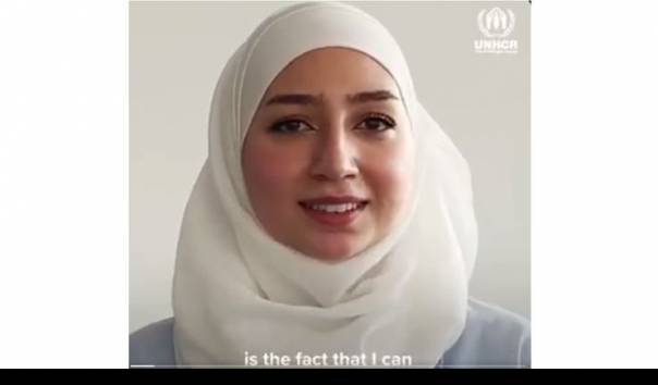 Kisah Maya Ghazal, Perempuan Cantik Pengungsi Suriah yang Kini Jadi ...