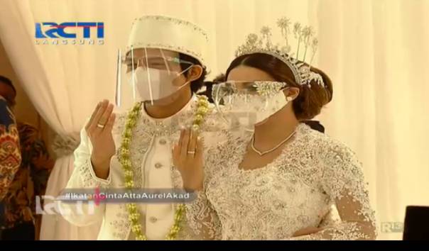 Atta Halilintar dan Aurel Hermansyah Resmi Menikah