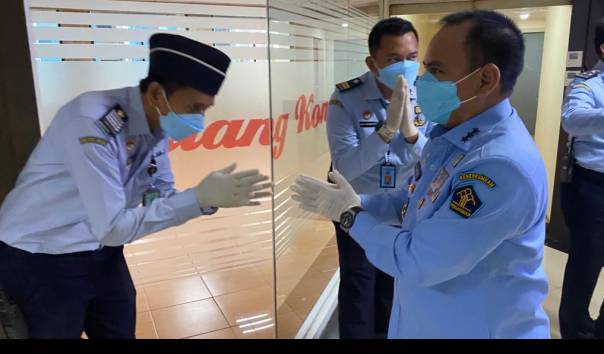 Hari Kerja Pasca Libur Lebaran, Sekjen Andap Budhi Revianto Lakukan Sidak: 80% ASN Kemenkumham Hadir