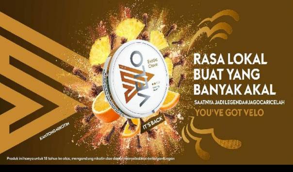 Momen Merdeka, Bentoel Group Merilis Produk Velo Varian Rasa Khas Indonesia