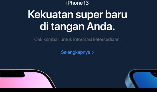 Seluruh Seri iPhone 13 Sudah Bisa Dipesan di Indonesia