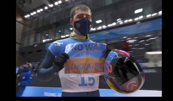 Berlaga di Olimpiade Beijing, Kontingen Atlet Ukraina Serukan Perdamaian