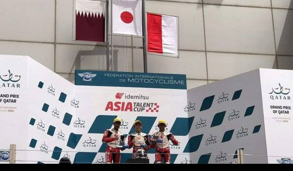 Veda Ega Pratama Raih Podium Tiga di Balapan IATC 2022