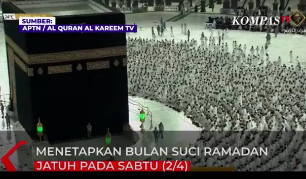 Link Live Streaming Tarawih Makkah dan Ibadah di Masjidil Haram untuk Ramadan 1443 H