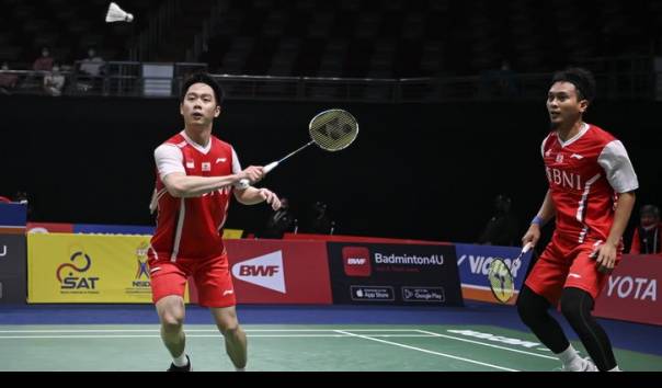 Hasil Thomas Cup 2022: Ahsan/Kevin Menang Straight Game, Indonesia vs China 2-0