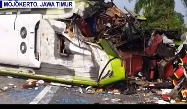 5 Fakta Kecelakaan Bus Pariwisata di Tol Sumo yang Tewaskan 14 Orang