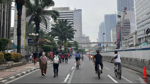 CFD Kembali Digelar usai Vakum 2 Tahun, Masyarakat Padati Kawasan Sudirman-Thamrin: Senang Banget