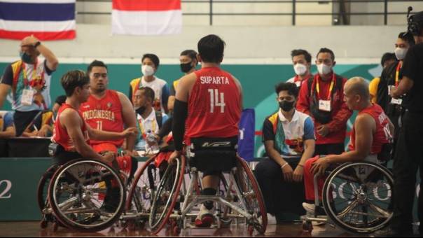Meski Kalah dari Filipina, Timnas Basket Kursi Roda Indonesia Masih Punya Kesempatan
