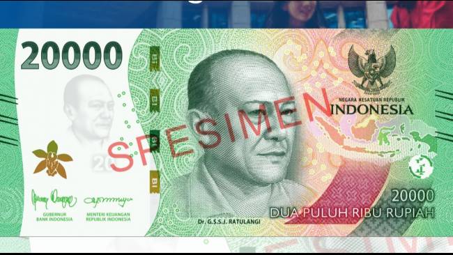Inilah Sam Ratulangi, Sosok yang Tercantum di Uang Kertas Anyar Rp20.000