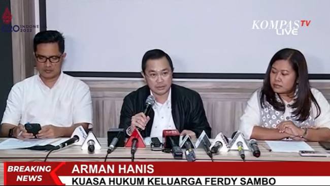 Ditemui Pengacara, Ferdy Sambo dan Putri Candrawathi Titip Pesan dan ...