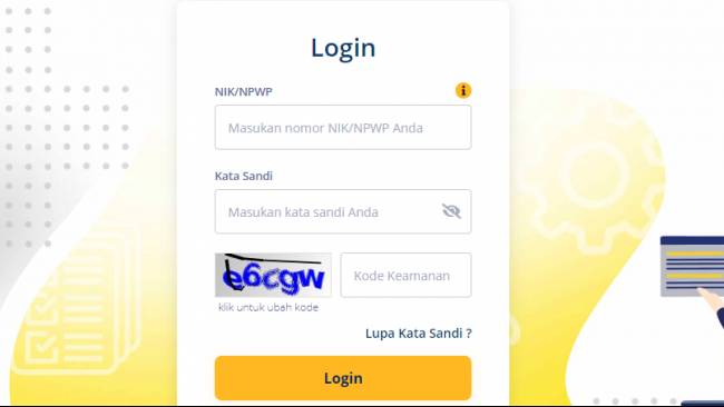 Cara Minta Nomor EFIN secara Online untuk Lapor Pajak SPT Tahunan
