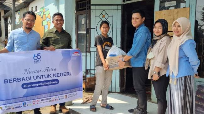 Program Nurani Astra, Grup Astra Palembang Bagikan Paket Sembako