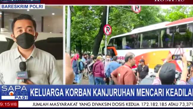 Keluarga Korban Tragedi Kanjuruhan Datangi Mabes Polri, Tuntut Pengusutan Tuntas