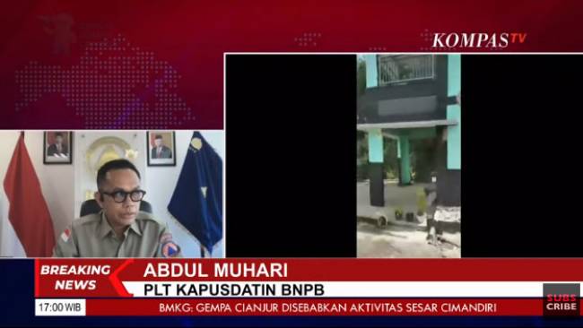 Penjelasan BNPB soal Korban Jiwa Gempa Bumi Cianjur: 12 Jam Pertama Sinkronisasi Data Perlu Waktu