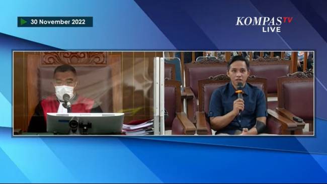 Perdana! Bharada E jadi Saksi di Sidang Terdakwa Kuat Maruf dan Ricky Rizal
