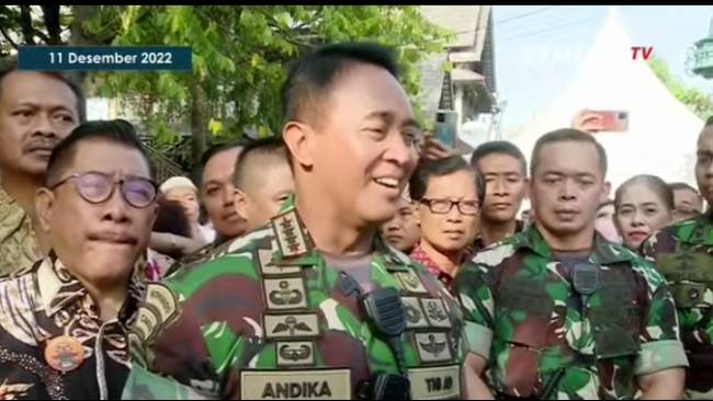 Hadir di Ngunduh Mantu Jokowi, Andika Perkasa: Kaesang Itu Suka Nge-Gym ...
