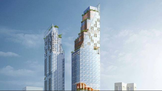 Taspen Bangun Gedung Tertinggi di Indonesia Green Energy Superblock ...