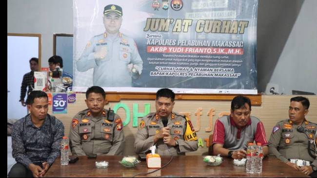 Program Jum'at Curhat, Kapolres Yudi Frianto Serap Aspirasi Anggota PPK dan PPS Kecamatan