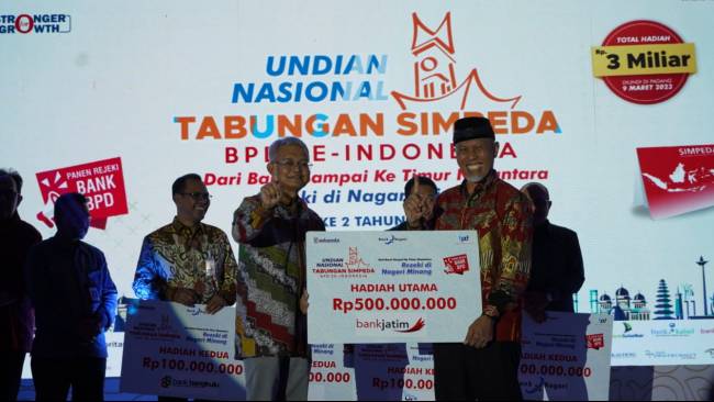 Total Hadiah 3 Miliar, Undian Nasional Simpeda Berlangsung Meriah