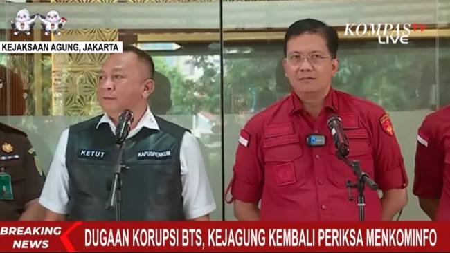 Kejagung: Uang Rp534 Juta yang Diterima Adik Johnny G. Plate dari ...