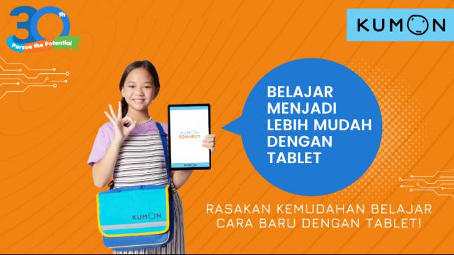 Kesulitan Kontrol Progres Belajar Anak? KUMON CONNECT jadi Solusinya.