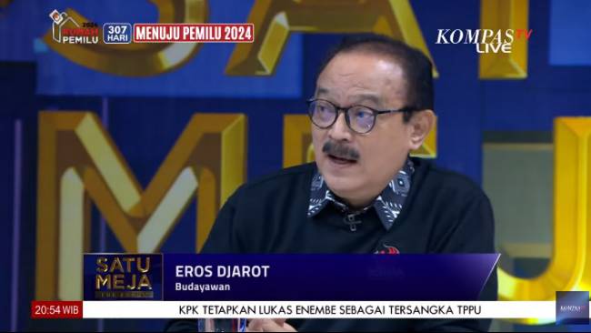 Bicara soal Koalisi Besar, Eros Djarot Sebut Hal yang Sering Dilupakan ...