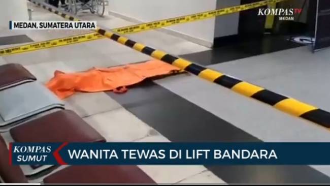 Perempuan yang Meninggal di Bandara Kualanamu Ternyata Jatuh saat ...