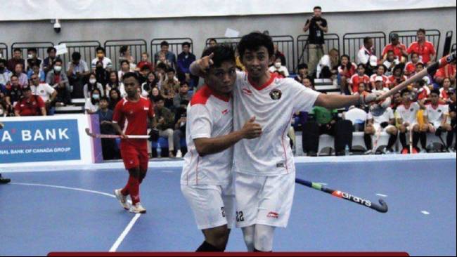 SEA Games 2023: Timnas Hoki Indoor Putra Indonesia Cukur Singapura 7-0