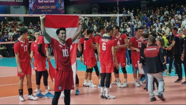 Link Live Score Timnas Voli Putra Indonesia vs Kazakhstan di AVC Championship 2023, Mulai 16.45 WIB