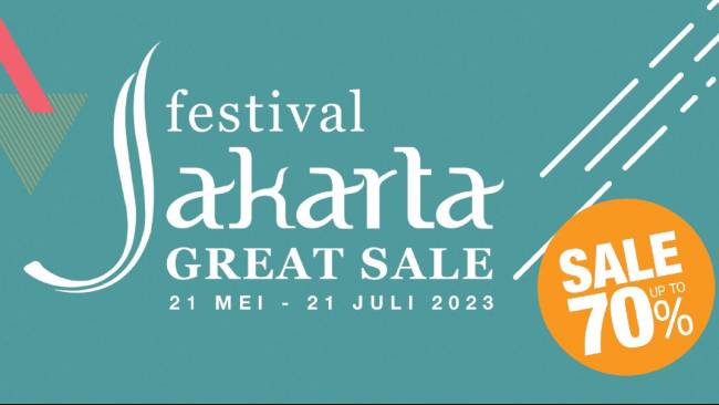 Daftar 94 Mal yang Gelar Festival Jakarta Great Sale 2023, Diskon hingga 70 Persen