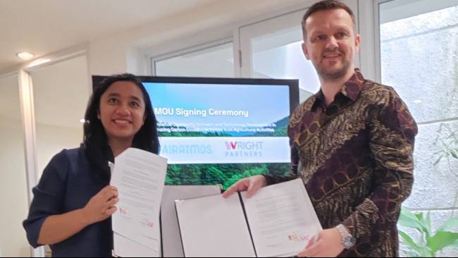 Wright Partners dan Fairatmos Teken Kerja Sama Sustainable Ventures