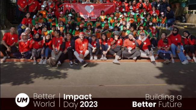 UM Indonesia Dukung Generasi Masa Depan di UM Impact Day 2023