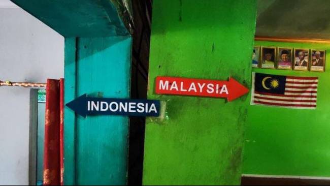 Menengok Rumah Dua Negara yang Ada di Pulau Sebatik, Berdiri di Perbatasan Indonesia-Malaysia
