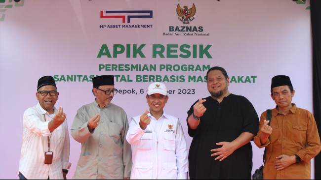Gandeng Baznas RI, PT Henan Putihrai Asset Management Resmikan Sanitasi ...