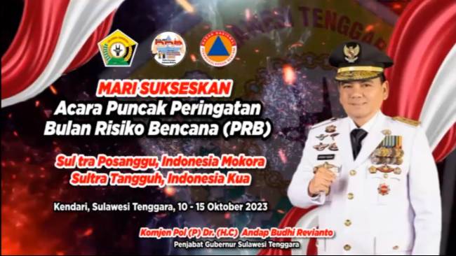 Jadi Tuan Rumah Peringatan PRB 2023, Pj Gubernur Sultra Bangun Dialog ...