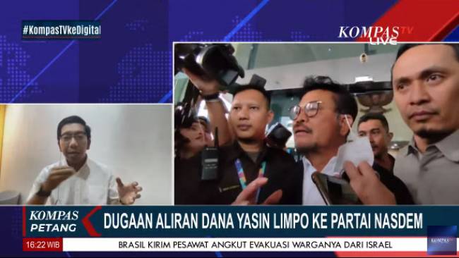 ICW Yakin Aliran Dana Dugaan Korupsi di Kementan Tidak Mungkin Berhenti Hanya di Syahrul Yasin Limpo