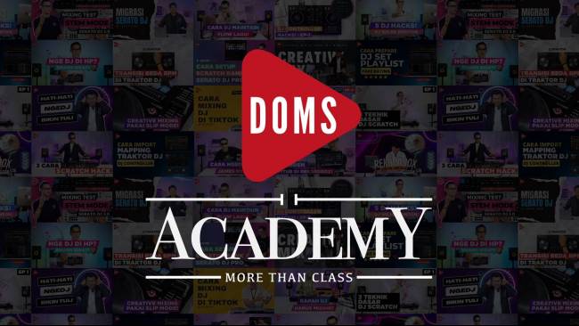 DOMS Academy: Program Edukasi untuk Meningkatkan Profesionalisme DJ dengan Personal Branding