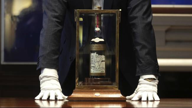 Termahal, Sebotol Whisky Scotch The Macallan Adami 1926 Terjual Rp 42,2 ...