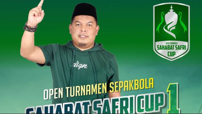Turnamen Sepak Bola Sahabat Muhammad Safri Cup I Ditunda, Safri: Kami ...