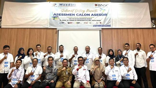 P3SM Kalbar Selenggarakan Pelatihan Calon Asesor Kompetensi Angkatan ke-3