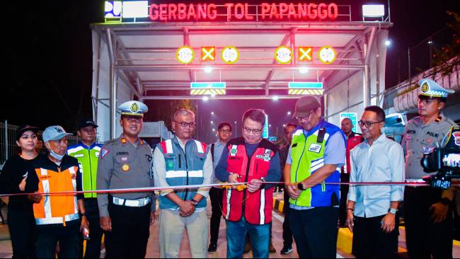 Gerbang Tol Papanggo Resmi Beroperasi, Akses ke JIS Jadi Lebih Mudah