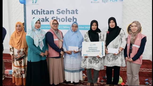 Kolaborasi Yayasan Baitul Maal PLN dan Srikandi UID S2JB dalam Acara Khitanan Massal Gratis