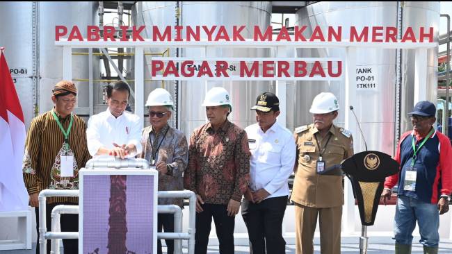 Saat Jokowi Promosikan Minyak Makan Merah: Lebih Murah, Lebih Bergizi, Lebih Enak