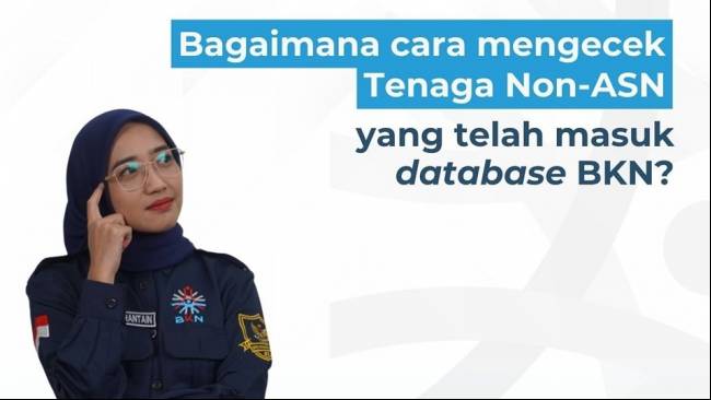 Cara Cek Sudah Masuk Pendataan Non-ASN atau Belum untuk Daftar CPNS-PPPK 2024, Ini Kata BKN