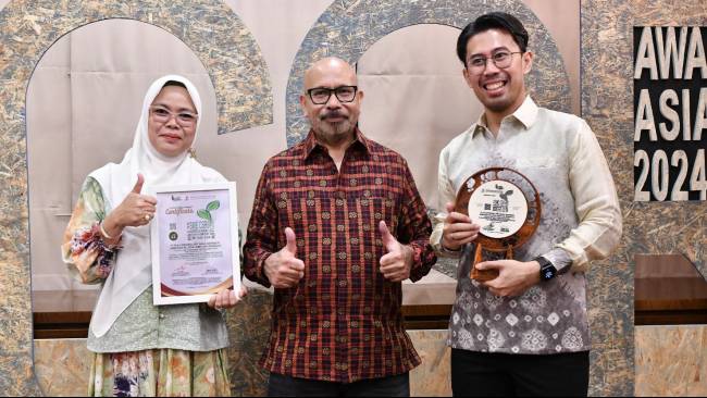 PLN UID S2JB Berhasil Raih Penghargaan Internasional Anugerah UKM TJSL (The SME CSR) Asia 2024