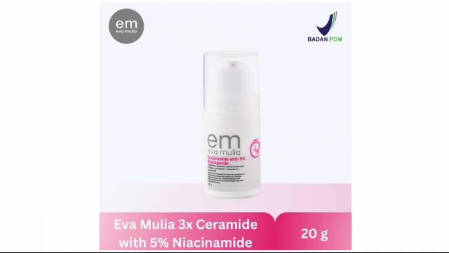 Dapatkan Kulit Sehat Bercahaya dengan Moisturizer Eva Mulia 3x Ceramide ...