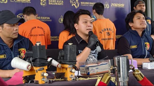 Polisi Ungkap Kasus Penipuan Pengiriman Barang Bernilai Ratusan Juta, 4 Orang Jadi Tersangka
